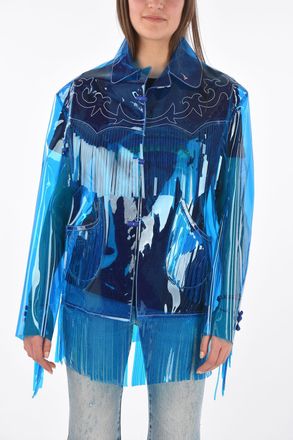 Maison Margiela PVC Western Jacket with Fringes Maison Margiela