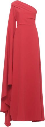 Solace London Femme, Robes, Rouge, Taille: 40 FR Robe asym&eacute;trique &agrave; une &eacute;paule