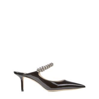 Jimmy Choo London Kristallverzierte schwarze Sandalen - - Shoes - Damen - Schwarzk - 36 EU