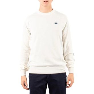 La Martina Herren, Strickwaren, Wei&szlig;, MGr&ouml;&szlig;e