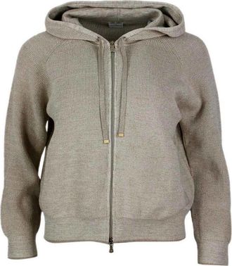 Eleventy Pull Col Rond - Beige