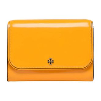 Tory Burch Femme, Sacs, Jaune, Taille: ONE Size Emerson Patent Chain