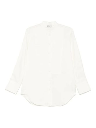 Róhe Hemd aus Seide - Nude