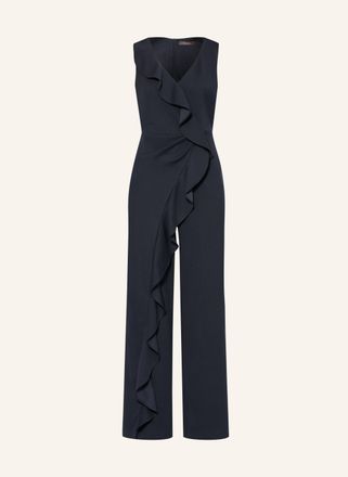Vera Mont Jersey-Jumpsuit Mit Volants blau