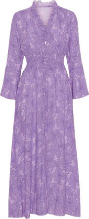 Americandreams Americandreams, Femme, Robes, Violet, Taille: 38 FR Sally Long Dress