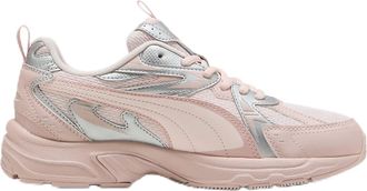 Puma Milenio Tech Sneaker f&uuml;r Damen und Herren, Mauve Mist Jasmin Blume PUMA Silber, 44.5 EU