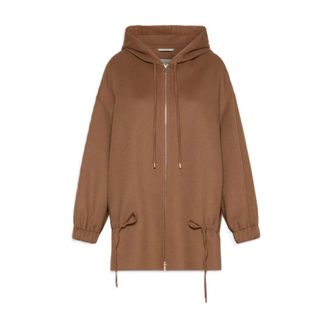 Max Mara Smmadriana Kurzer Mantel - - Sweatshirts & Hoodies - Damen - Braun - S