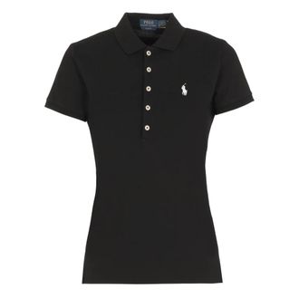 Ralph Lauren Femme, Tops, Noir, Taille: 42 FR Julie Slim Polo