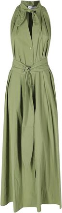 Isabelle Blanche Femme, Robes, Vert, Taille: 36 FR Knot Dress Is26Ss-A003-T002