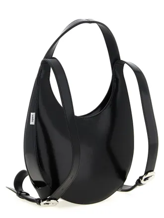 Coperni Womens Black Cowhide Backpack