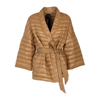 Emma & Gaia Femme, Vestes, Brun, Taille: 40 FR Doudoune