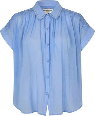 Lollys Laundry Femme, Blouses et Chemises, Bleu, Taille: 42 FR BleekerLL Shirt