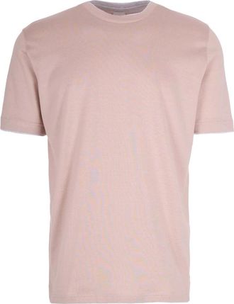 Eleventy T-Shirts - - Tops - Herren - Rosa - L