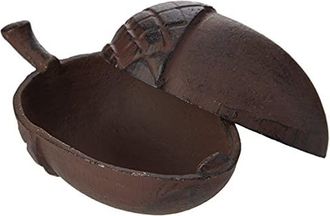 Esschert Design Fallen Fruits Schl&uuml;sselhalter mit Eichelmotiv