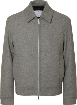 Selected Herren Slhphilip Lano JKT Noos, Grey Melange, l