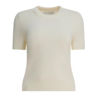 SA SU PHI Kurzarm-Pullover - - Knitwear - Damen - Wei&szlig; - L
