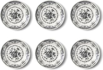 BITOSSI HOME Set of 6 Pcs. - Flat Plate Cm.26 Rose Black