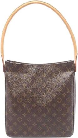 Louis Vuitton Pre-owned Looping GM Monogram Coated Canvas Shoulder Bag - Femme - Pre-owned - Brun - Taille: ONE Size