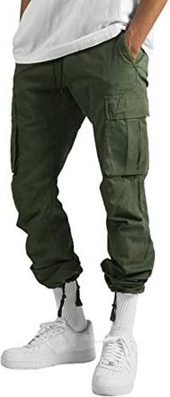 Generic Pantalon cargo baggy pour homme, pantalon de travail extensible - Pantalon de randonn&eacute;e respirant et extensible, coupe d&eacute;contract&eacute;e, pantalon tactique
