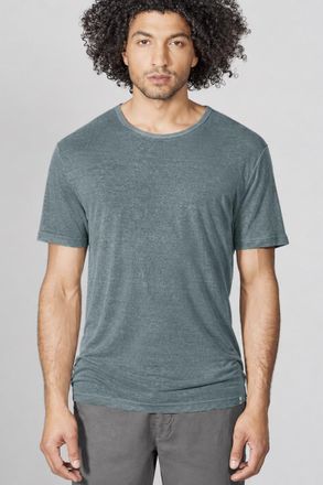 Hempage Hempage Herren vegan T-Shirt Regular Fit Titanium