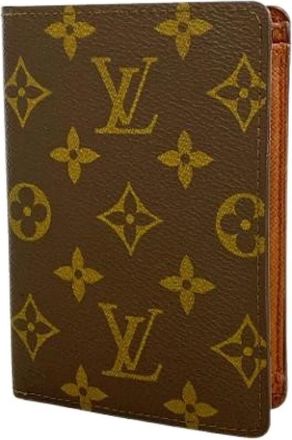 Louis Vuitton Portefeuille Pre-owned (bi-pli) - Femme - Pre-owned - Brun - Taille: ONE Size