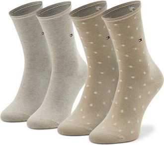 Tommy Hilfiger Lange Socken 100001493 Beige