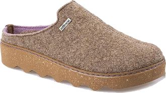 Rohde Easy N 35 Clogs Damen Hausschuhe Pantolette Filz 6120 17 Braun, Schuhgr&ouml;&szlig;e:43 EU