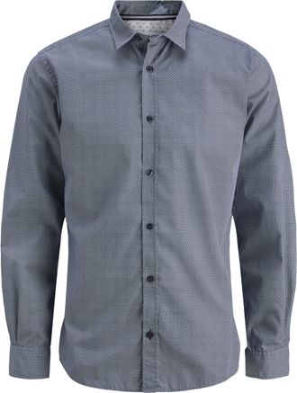Jack & Jones Jjmatheo Print Detail Shirt L/S