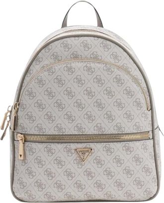 Guess Femme, Sacs, Blanc, Taille: ONE Size Sac &agrave; dos