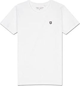 Teddy Smith T-Taho MC, Tee-Shirt pour Homme, Casual, Blanc, Taille XL
