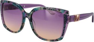Guess Lila Acetat Sonnenbrille