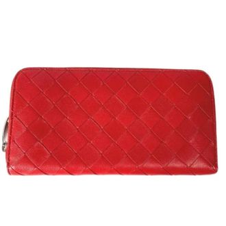 Bottega Veneta Portefeuille Long Pre-owned (Bi-pli) - Femme - Pre-owned - Rouge - Taille: ONE Size