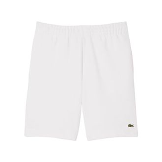 Lacoste Homme, Sport, Blanc, Taille: 2XL Regular Fit Fleece Shorts