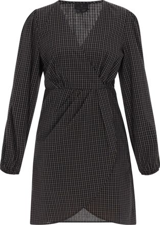 Dreimaster Dreimaster Kleid Frauen schwarzes Karo