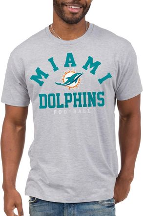 Junk Food NFL - Miami Dolphins - Classic Team Logo - Unisex Adult Short Sleeve Fan T-Shirt for Men and Women - Size X-Large