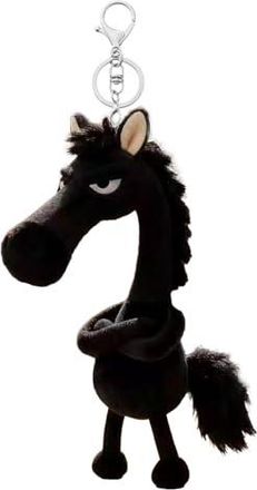 Generico Plush Porte-cl&eacute;s en peluche pour sac, porte-cl&eacute;s en peluche douillette, pour sac &agrave; dos, sac &agrave; main, valise, r&eacute;troviseur int&eacute;rieur de voiture, voyage, 