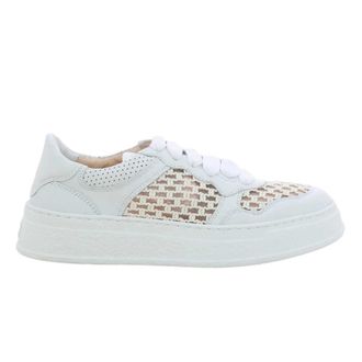 AGL Agl, Femme, Chaussures, Blanc, Taille: 37 EU Chaussures de femme en maille blanche