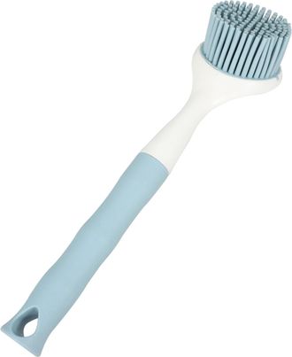 Hemoton Sp&uuml;lb&uuml;rste K&uuml;che mit Langem Griff Dichte Weiche Borsten Kratzfrei f&uuml;r T&ouml;pfe und Pfannen Ergonomisch Leicht zu Reinigen Ecken und Ritzen f&uuml;r T&auml;gliches 