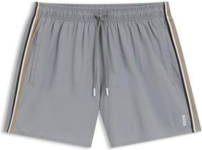 HUGO BOSS Short de bain Iconic court &agrave; rayures