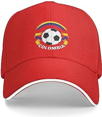 Generic Casquettes Sport Football Colombien Casquette Respirant Solaire Cap Anti-UV pour Extérieur Été Golf