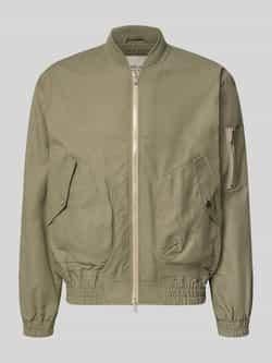 Replay Bomberjacke mit Rei&szlig;verschlusstasche am &Auml;rmel