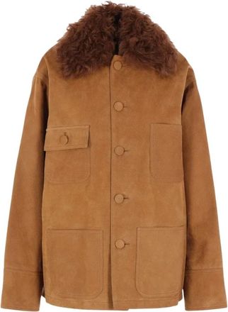 Plan C Plan C, Damen, Jacken, Braun, XLGr&ouml;&szlig;e