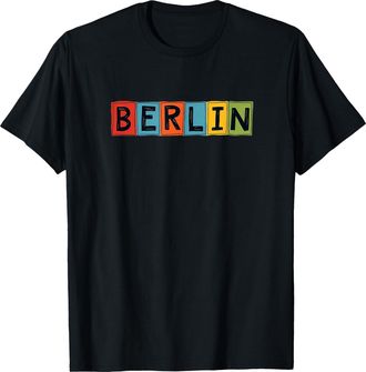 Mapanoli Design Berliner Bl&ouml;cke im modernen Stil - Urban Travel Vibes T-Shirt