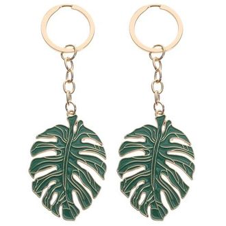 IFUNDOM Lot de 2 Porte-Cl&eacute;s Pendentifs en Alliage Forme Carapace de Tortue Accessoires D&eacute;corations pour F&ecirc;te Hawa&iuml;enne et Voiture