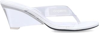 Coperni Femme, Chaussures, Blanc, Taille: 39 EU Lift Flip Flop