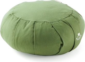 Myga Zafu Meditationskissen | Ergonomisches Sitzkissen mit Buchweizenfüllung | Abnehmbarer & Waschbarer Bezug | Natürliche Füllung | Ideal für Meditation, 