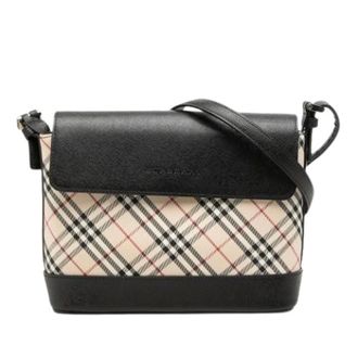 Burberry Sac bandouli&egrave;re Pre-owned en toile - Femme - Pre-owned - Beige - Taille: ONE Size