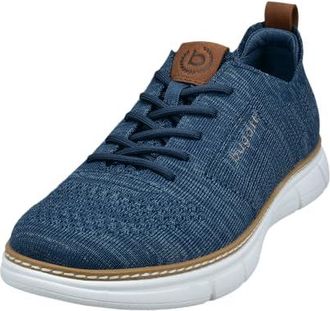 Bugatti Homme 321-asr01 Chaussures Basses à Lacets, Blue 4000, 43 EU