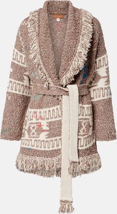 Alanui Cardigan Written By The Ocean aus Baumwolle