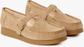 Clarks Chaussures plates en cuir